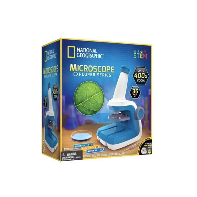 NATIONAL GEOGRAPHIC MICROSCOPE Explorer Series Kit $15.29 - PicClick