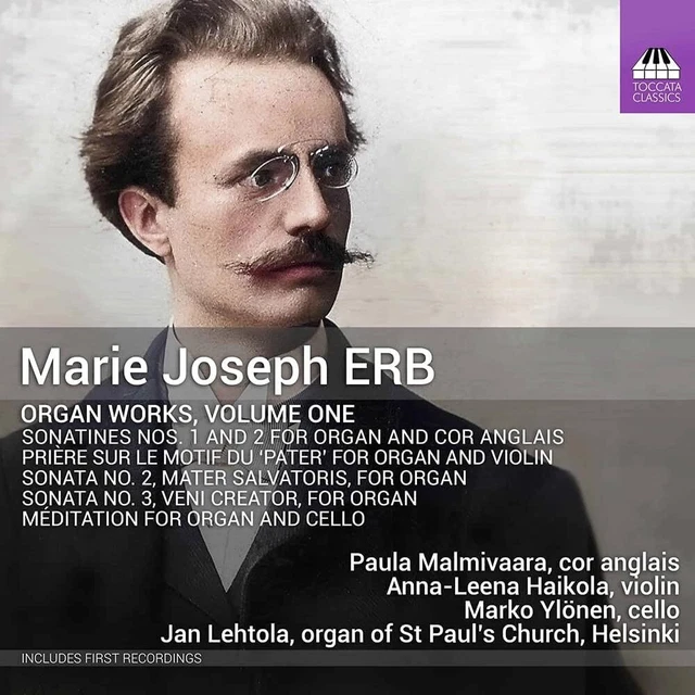 MARIE JOSEPH ERB Marie Joseph Erb: Organ Works - Volume 1 (CD) Album ...