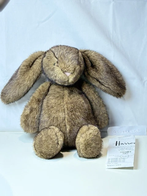 GENUINE JELLYCAT PLUSH Toy Gold Label Spring Collection Hoppleston Luxe ...