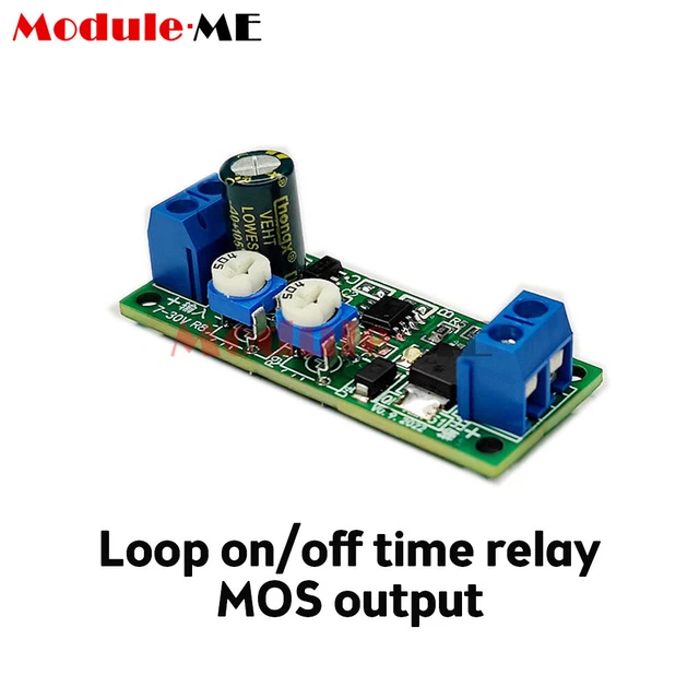 DC 7-30V ADJUSTABLE Cycle Timer Delay On/Off Switch Power Supply Relay Module £3.46 - PicClick UK