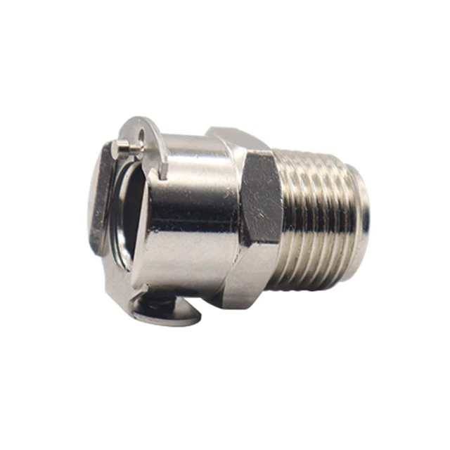 METAL FLUID LINE Connection Quick Coupling Motorcycle Fuel Pump for ...