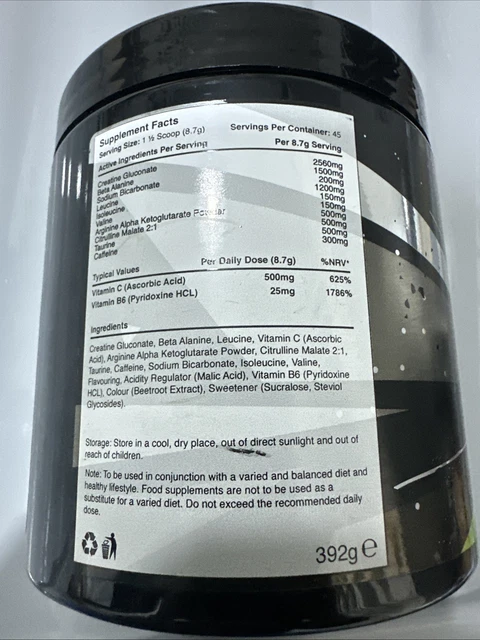 WARRIOR RAGE SUPPLEMENT Pre Workout Muscle Growth Protein Shake ...