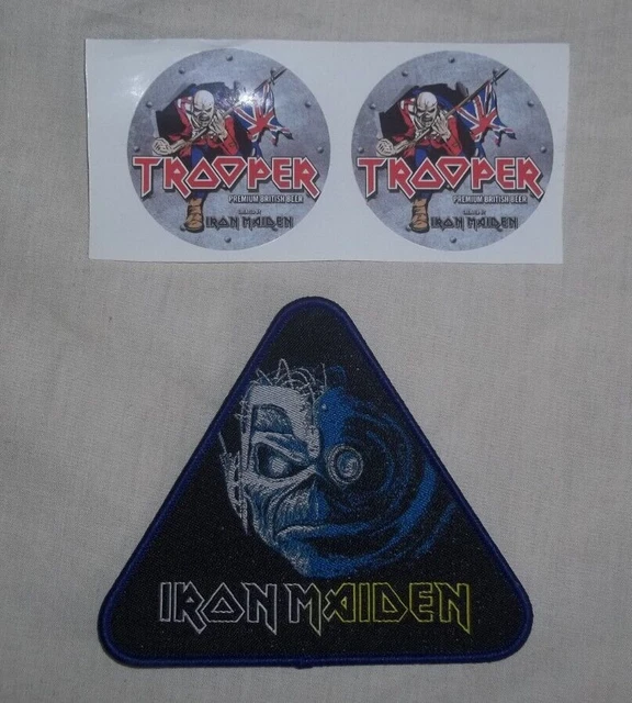 IRON MAIDEN/ THE Future Past Tour 2023 Patch And Trooper Sticker Like New £9.99 - PicClick UK