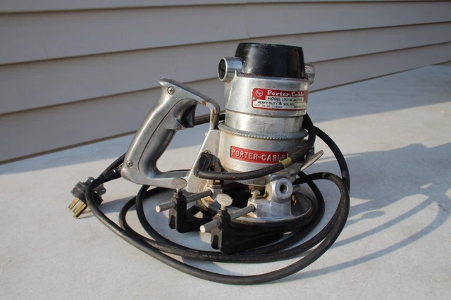 VTG PORTER CABLE Router Model 150M With # Pr158 Base Heavy Duty Usa ...
