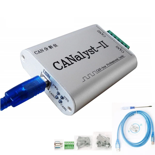 CANALYST-II USB TO CAN Analyzer CAN-BUS Converter Adapter Support ...