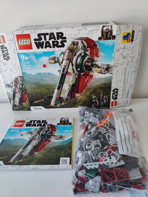 LEGO SET 75312 Star Wars: Boba Fett's starship. Used & Complete. £36.05 ...