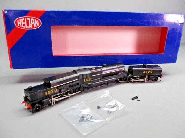 AV907 HELJAN HO 1/87 LOCOMOTIVE VAPEUR BEYER GARRATT + TENDER 4970 REF ...