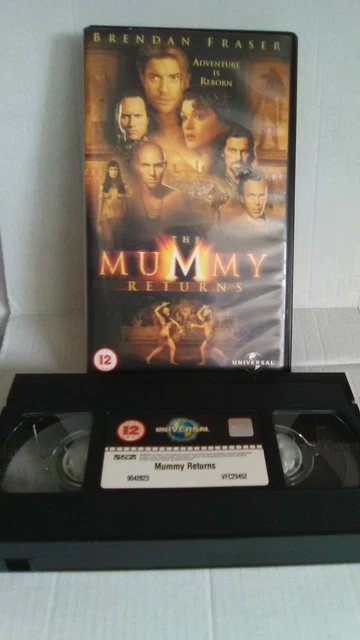 BRENDAN FRASER: THE Mummy Returns VHS Video Tape - 671/21 EUR 5,76 ...