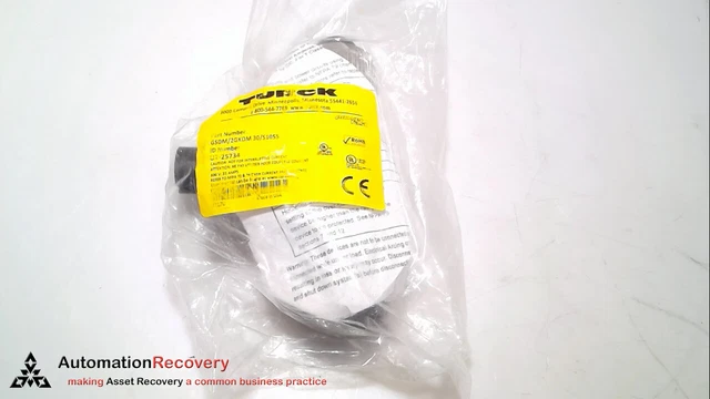 TURCK GSDM/2GKDM 30/S1055, Powerfast Power Tee, U2-25734, New #283824 ...