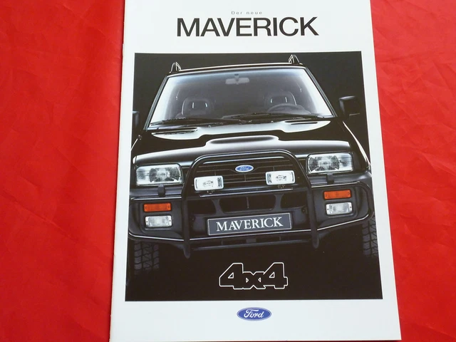 FORD MAVERICK BASIS GLX Prospekt Brochure Depliant + Preisliste ...