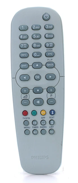 PHILIPS RC19137008/01 TÉLÉCOMMANDE d'origine pour TV Téléviseur (Réf#R ...