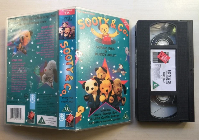SOOTY & CO. - Scrap Idea & Buddy Jolly - Vhs Video £19.99 - PicClick UK
