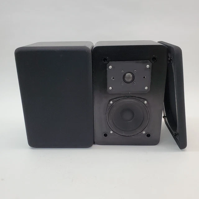 VINTAGE PAIR PEERLESS Surround/Bookshelf Speakers w/5" Woofers Dome ...