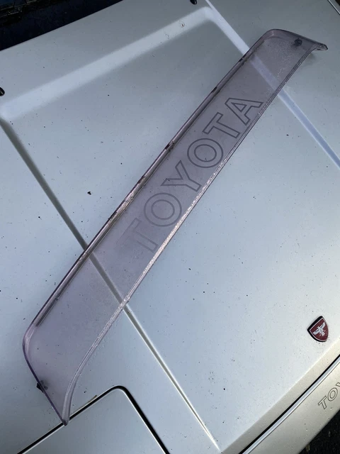 TOYOTA MR2 MK1 Roof Clear Visor. AW11 Rear Of Roof Aerofoil. £120.00 ...