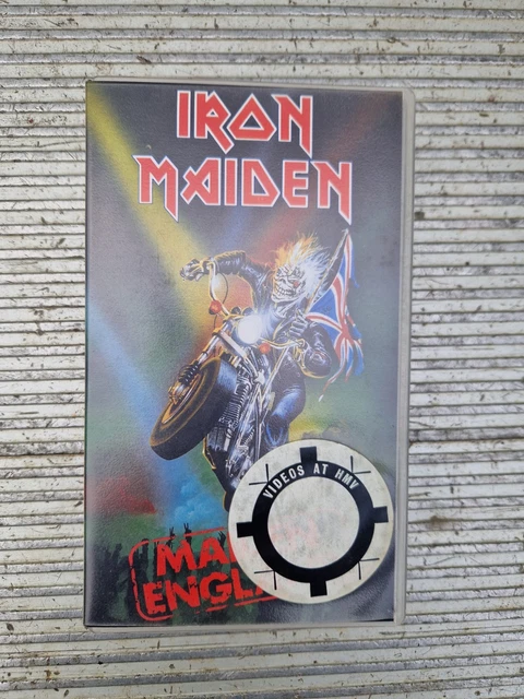 IRON MAIDEN - Maiden England. VHS £7.58 - PicClick UK