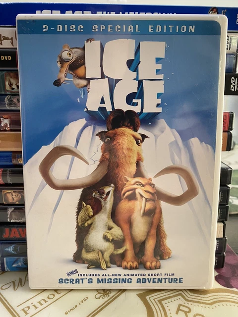 ICE AGE (DVD, 2002, 2-Disc Set, Includes Full Frame and Widescreen ...