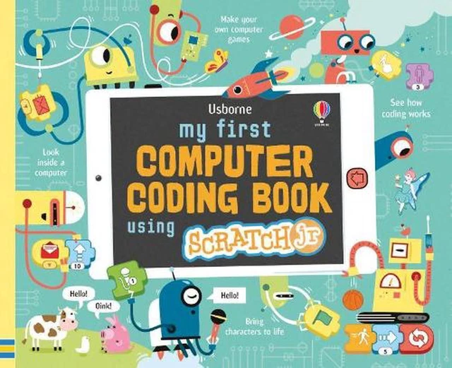 MY FIRST COMPUTER Coding Book Using ScratchJr by Rosie Dickins (English ...