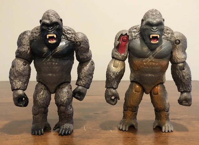 LOT OF 2 Godzilla vs King Kong Action Figure Legendary Wbel Playmate 6 ...
