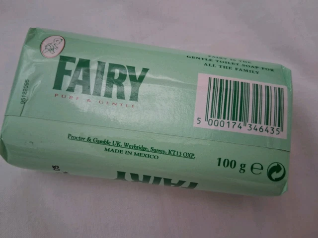 FAIRY PURE & Gentle Soap Bar- Vintage £7.00 - PicClick UK