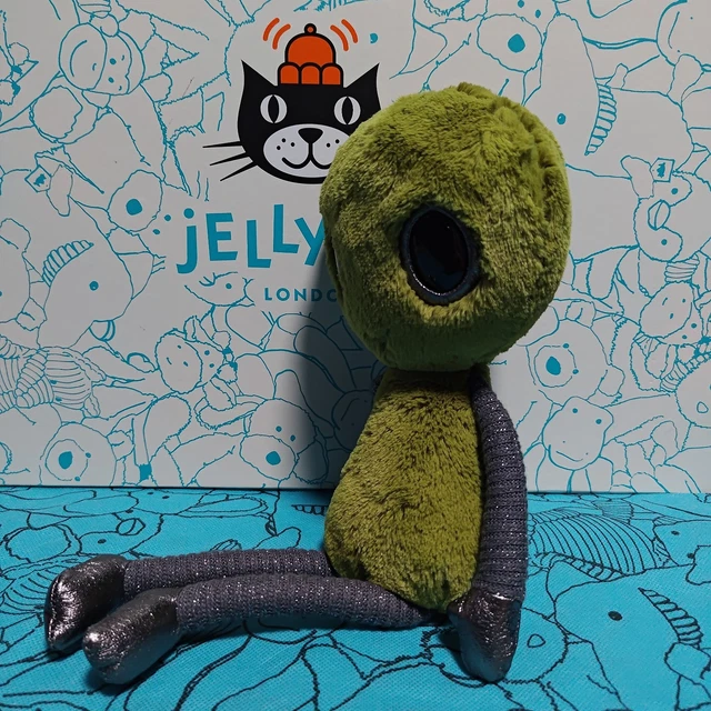 JELLYCAT ZALIEN GREEN Alien £50.00 - PicClick UK