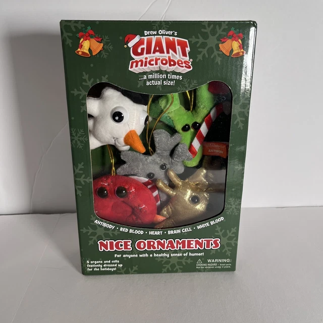 GIANTMICROBES GIANT MICROBES Plush Drew Oliver Box of Blood cells ...