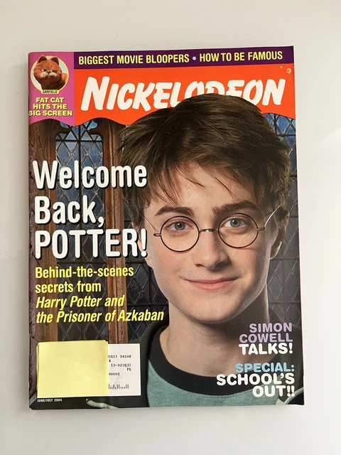 NICKELODEON MAGAZINE JUNE/JULY 2004 issue Harry Potter Prisoner Of ...