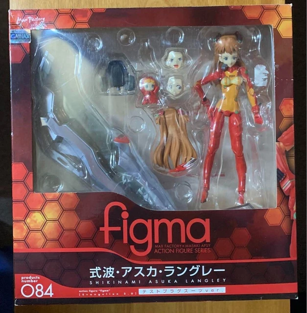 FIGMA EVANGELION : 2.0 Shikinami Asuka Langley Test Plug Suit Ver. du ...
