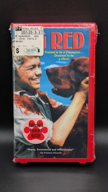 WALT DISNEY HOME Video: Big Red starring Walter Pidgeon (VHS, 195VS ...