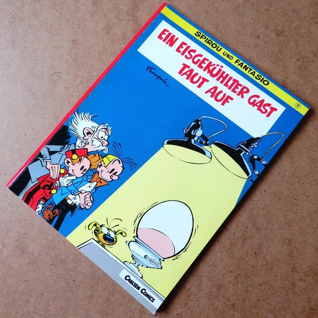 SPIROU UND FANTASIO Ein eisgekühlter Gast SC Comic Hamburg 1990 ...