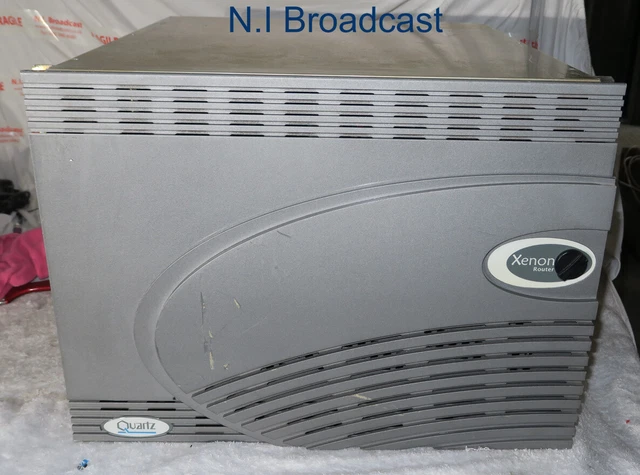 EVERTZ QUARTZ XENON xe-8 128x128 router matrix frame £1,400.00 ...