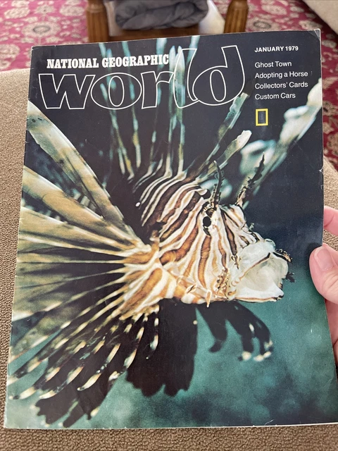 NATIONAL GEOGRAPHIC WORLD Magazine January 1979 Ghost Town, Custom Cars ...