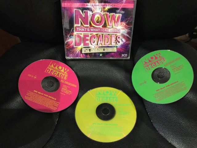 NOW THAT’S WHAT I Call Music CD Music Decades The Deluxe Edition £1.99 ...