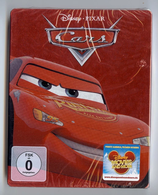 DISNEY PIXAR CARS Blu-ray SteelBook [Region Free, German Import] £15.00 ...