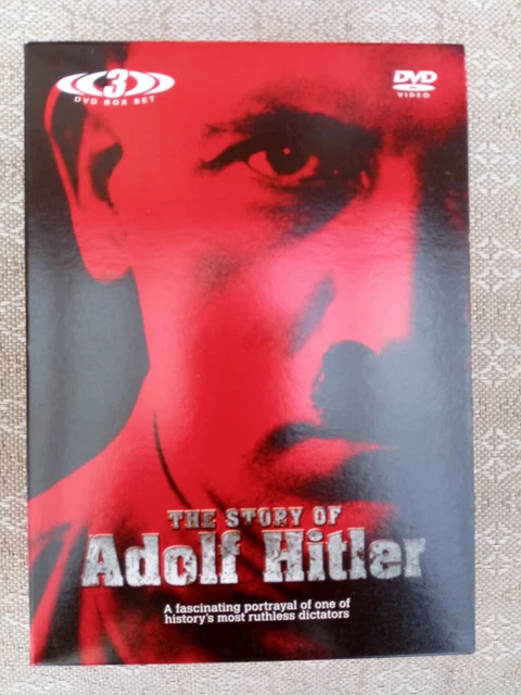 THE STORY OF Adolf Hitler & Hitler In His Own Words - 3 Dvd Box Set £6. ...