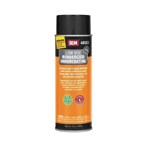 SEM 40523 LOW VOC Rubberized Undercoating Textured Spray Coat 19 oz ...
