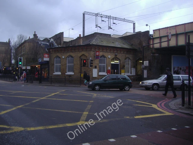 PHOTO 6X4 BRUCE Grove station Tottenham Tottenham High Road at junction ...