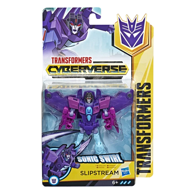TRANSFORMERS CYBERVERSE WARRIOR Class Sonic Swirl Slipstream $25.00 ...