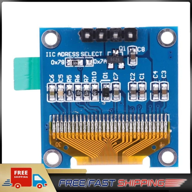 128X64 PIXEL MODULO Display OLED 3,3-5V I2C IIC per R3/Raspberry Pi ...