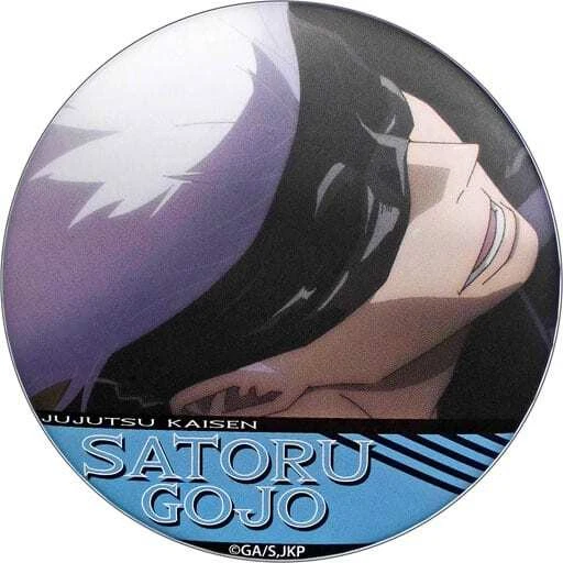 BADGE PINS GOJO Satoru Jujutsu Kaisen Famous Scene Can Decoration ... BADGE PINS GOJO Satoru Jujutsu Kaisen Famous Scene Can Decoration ...
