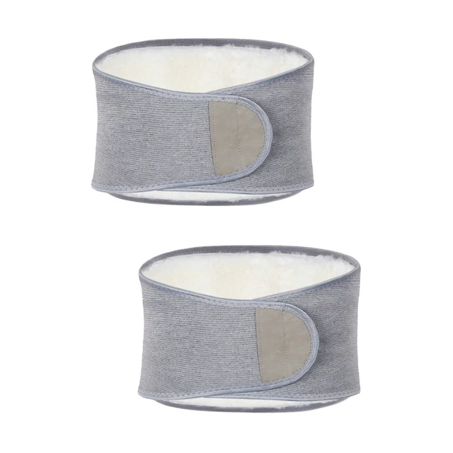 2PCS REUSABLE WAIST Belt Daily Use Kidney Band Household Warm Kidney ...