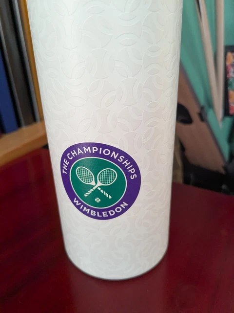 WIMBLEDON CHAMPIONSHIPS 2025 Metal Water Bottle BPA-Free 500ml Brand ...