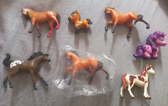 DREAMWORKS SPIRIT RIDING Free Blind Bag Mini Model Horse Bundle £5.99 ...