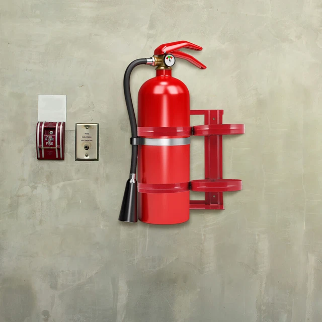 FIRE EXTINGUISHER WALL Mount Fire Extinguisher Bracket Fire ...