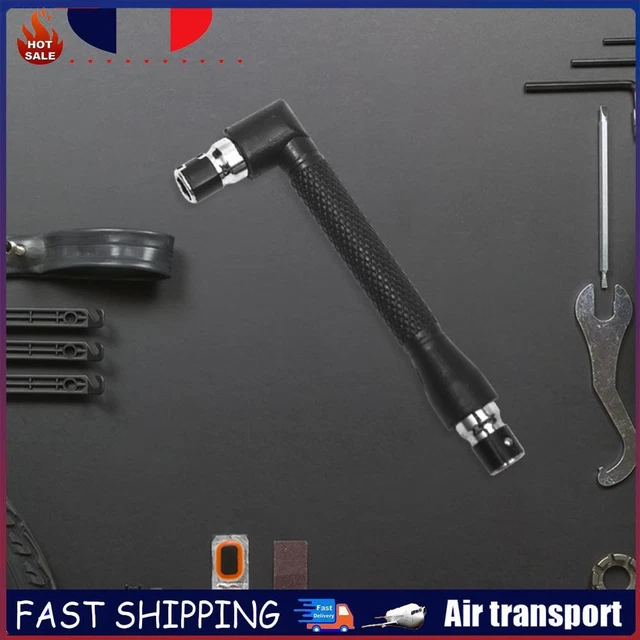 # L-SHAPED ANGLE Head Double-head Socket Wrench 1/4 inch Screwdriver ...