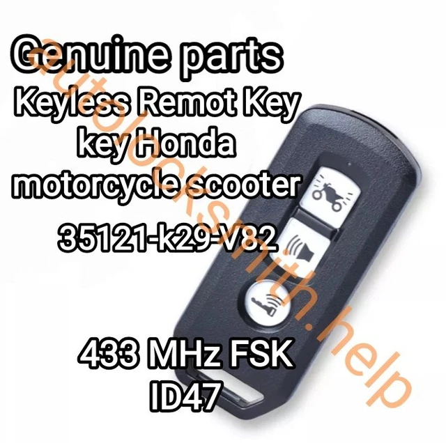 GENUINE HONDA SH 125i /150i / 300i 2017-2019 35111-s1-k29 3 button ...