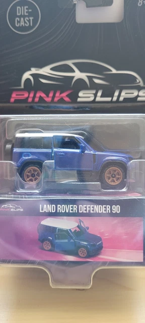 MAJORETTE PINK SLIPS Land Rover Defender 90 Avec Sa Boîte De Collection ...