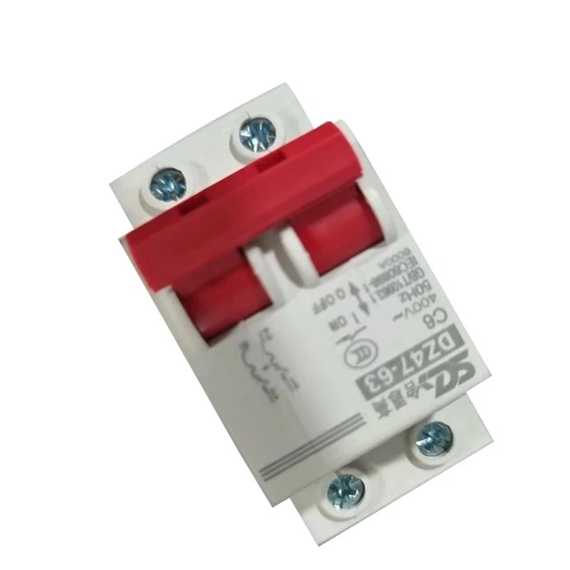 TERMINAL POWER DISTRIBUTION Circuit Breaker MCB Solar Double Pole Type ...