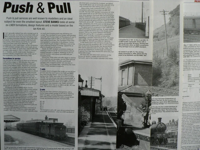 EX-LNER PUSH & pull formations from Ian Kirk kit - Model Rail magazine ...