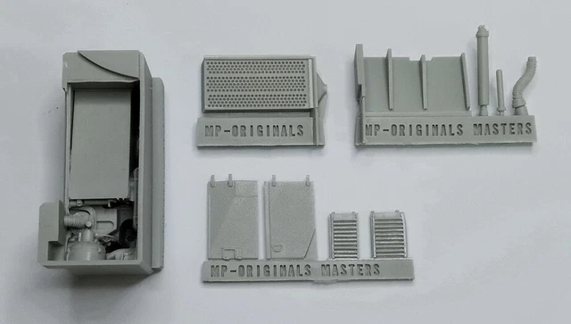 MP ORIGINALS MASTERS 1/48 M1A2 Abrams Engine Filter Detail set for ...
