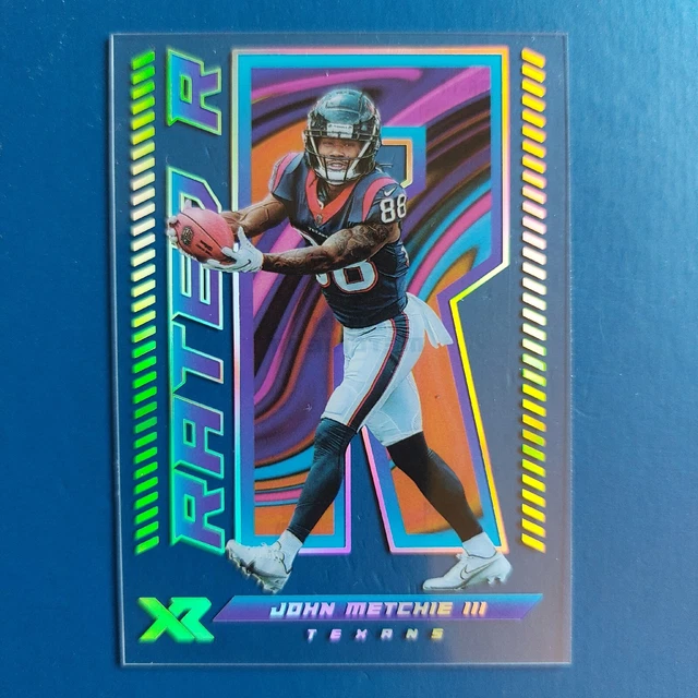 JOHN METCHIE III 2022 Panini Xr Rated R Rc Ssp (Case Hit) *Mint*! $10. ...